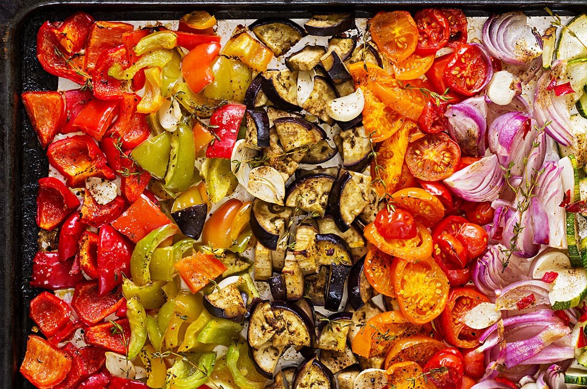 Salade van gegrilde groenten - SmaakvolNH